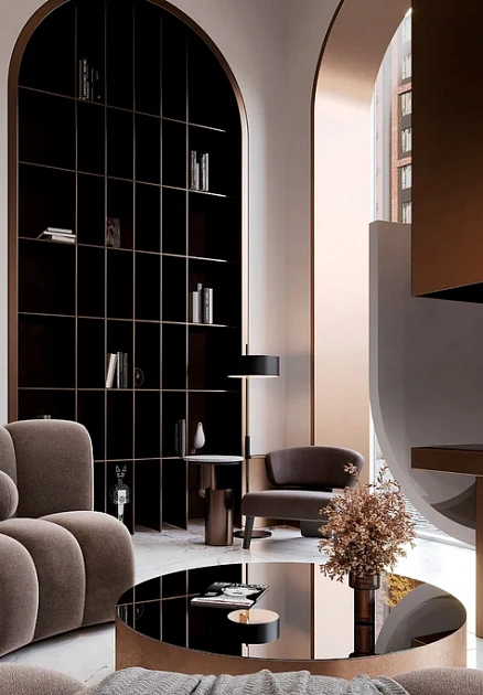 Interior Design Project for Common Areas for Opus| BALCON Studio